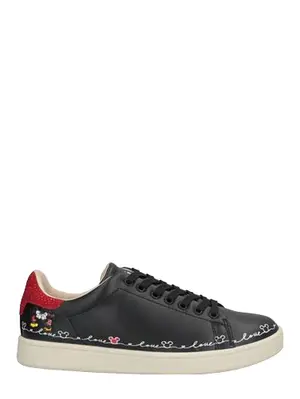 MOACONCEPT Low-top Leather Sneakers - Black