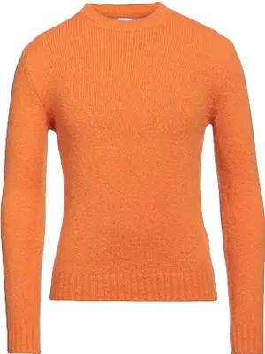 STILOSOPHY STILOSOPHY Knitted Crewneck Sweater Orange