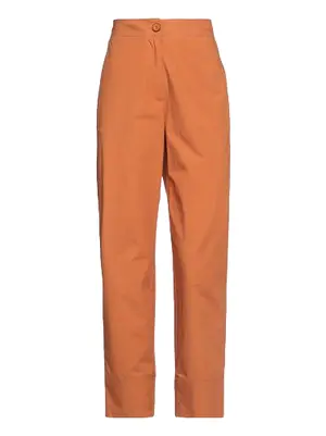 Momoni Straight Leg Pants - Brown