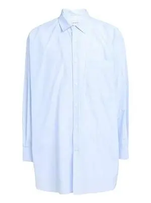 TOPMAN Man Shirt Sky Blue Size S Polyester, Cotton