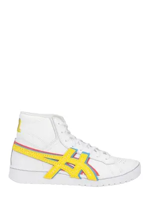 Asics Leather High-top Sneakers - White