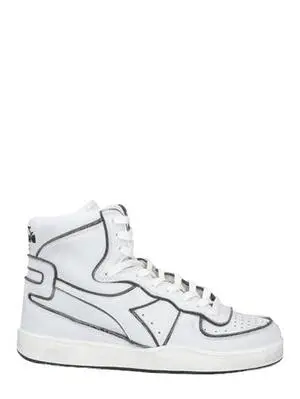 DIADORA HERITAGE Soft Leather Sneakers - Off White