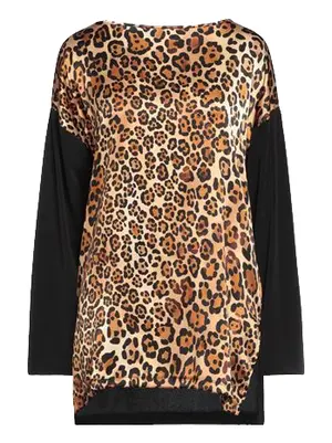 EAN 13 Leopard-print T-shirt - Black