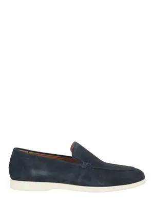 Geox GEOX Khaki Soft Leather Loafers Blue