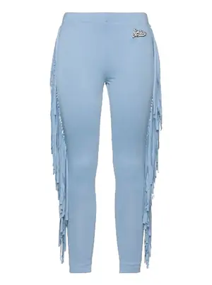 Moschino LOVE MOSCHINO Fringe Trim Pants Sky Blue