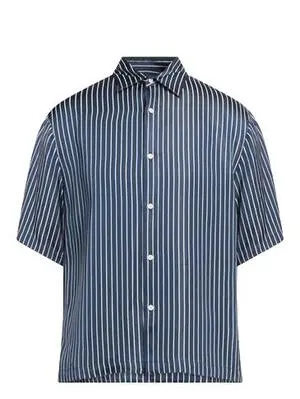 Sandro Shirt Midnight Size Viscose, Acetate - Blue