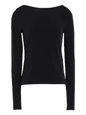 Vero Moda T-shirt In Recycled Polyester Blend Black