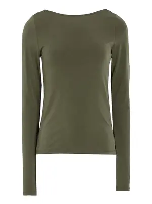Vero Moda T-shirt In Recycled Polyester Blend Green