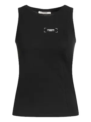 LEDERER Cotton Jersey Tank Top - Black