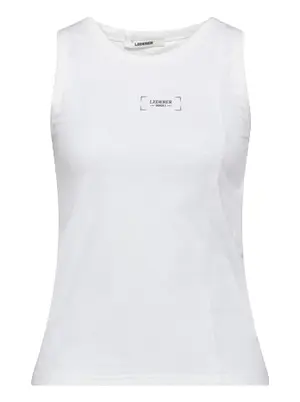 LEDERER Cotton Jersey Tank Top Cream