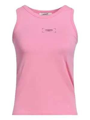 LEDERER Cotton Jersey Tank Top Pink