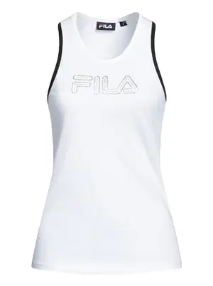 FILA Cotton Tank Top - White