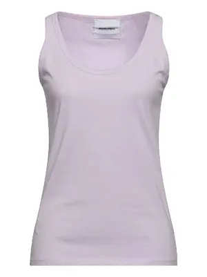 BRAND UNIQUE Cotton Tank Top Purple