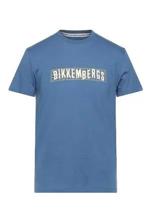 BIKKEMBERGS T-shirt Size Cotton - Blue