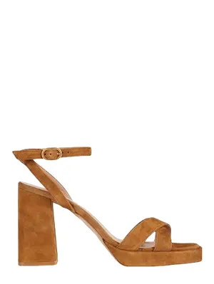 BIANCA DI BIANCA DI Ankle Strap Sandals Beige