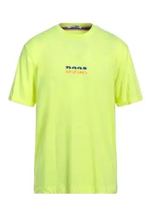 DOOA Man T-shirt Yellow Size L Cotton Yellow