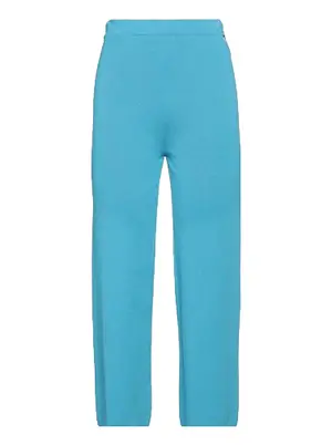 RINASCIMENTO RINASCIMENTO Wide Leg Knit Pants Blue