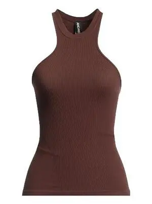 ANDREĀDAMO ANDREĀDAMO Halterneck Top Brown