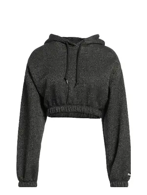SHOE Sweatshirt In Cotton And Lurex - Black