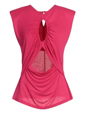 Pinko PINKO Jersey T-Shirt With Cutout Pink