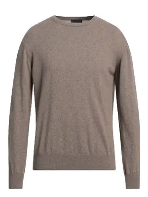 SPADALONGA Knitted Mélange Sweater - Beige