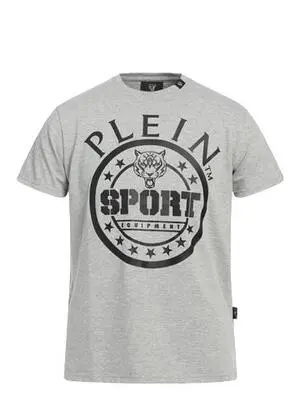 PLEIN SPORT T-shirt Light Size Cotton, Elastane - Grey