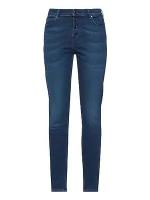 Guess Skinny Jeans With Crystal Embellishments - Blue