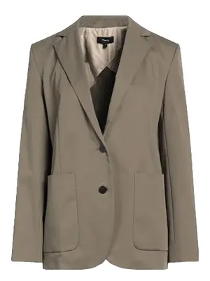 Theory THEORY Gabardine Blazer Green