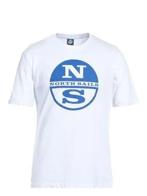 NORTH SAILS Man T-shirt White Size S Cotton White