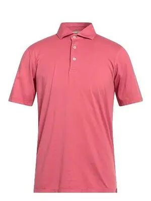 GRAN SASSO Polo Shirt Size Cotton - Magenta
