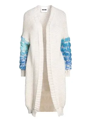 DIMORA Knitted Cardigan - White