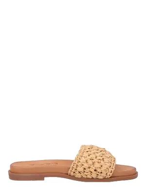 DIVINE FOLLIE DIVINE FOLLIE Raffia Sandals Beige