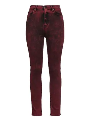 8PM Slim-leg Pants - Red