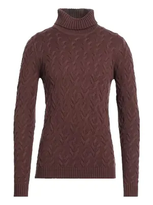 SEINSE Turtleneck Knit Top Cocoa