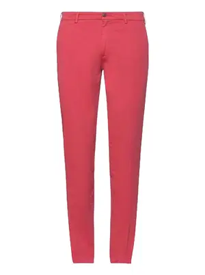 40WEFT 40WEFT Casual Straight Leg Trousers Red