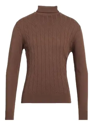 PRIMO EMPORIO Turtleneck Top Brown