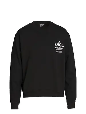 KANGOL Cotton Sweatshirt - Black