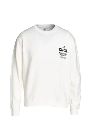 KANGOL Cotton Sweatshirt White