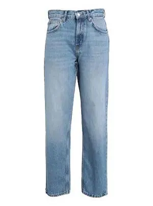 Only Straight-leg Denim Jeans - Blue