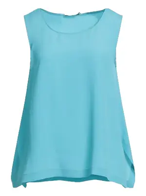 Beatrice B BEATRICE .B Crepe Top Blue