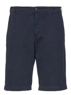 40WEFT Solid Casual Shorts - Blue
