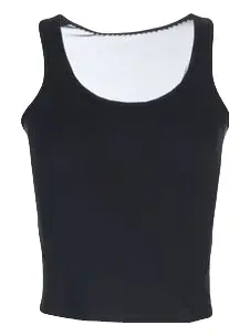 SAPOPA Crop Top - Black