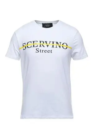 Ermanno Scervino T-shirt Size Cotton, Elastane - White