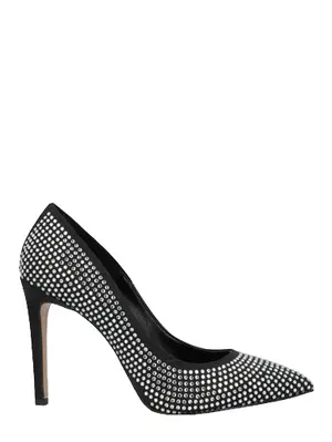 DIVINE FOLLIE Pumps Textile Fibers - Black
