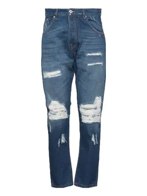 BERNA Cotton Denim Jeans - Blue