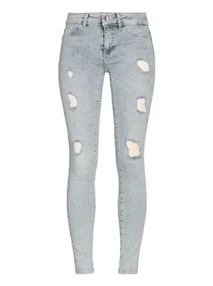 Relish Jeans In Cotton And Elastane - Blue
