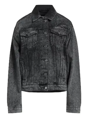 Karl Lagerfeld Trucker Jacket - Black