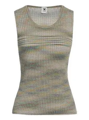 Missoni Knitted Multicolor Top Green