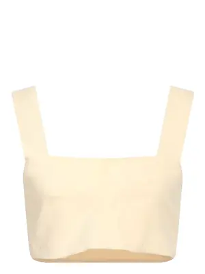 JUCCA Sleeveless Top Beige