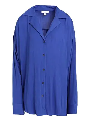 Topshop Viscose Shirt - Blue